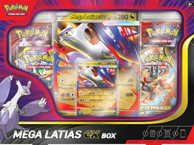 Pokemon TCG: Pokemon Mega Latias ex Box — Card Board Gaming