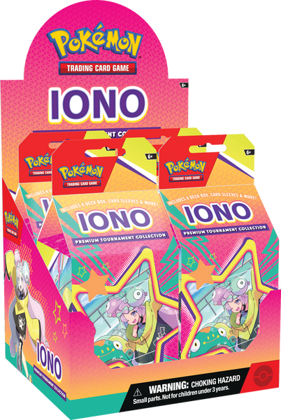 Pokemon TCG: Iono Premium Tournament Collection — Card Board Gaming